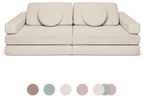 SHAPPY PLAY SOFA PURE CORDUROY Corduroy / Lollipop Barva: Chocolate