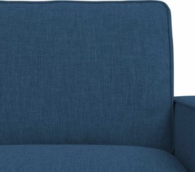 Set pohovek 2 ks Modrá textil 3407550