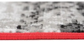 Kusový koberec PP Elpa šedočervený 160x229cm
