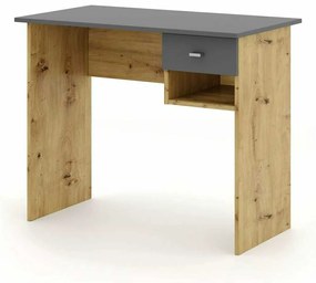 Psací stůl Rosebank, dub artisan / antracit