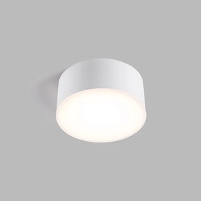 LED2 1010151D Button II, bílé stropní svítidlo, 12W LED 3000K/4000K DALI, prům. 15cm