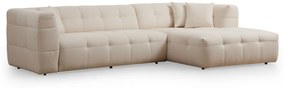 Atelier del Sofa Rohová sedací souprava Cady 3 Seater Right - Beige, Béžová