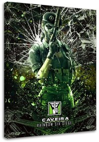Gario Obraz na plátně Zelená postava hrající Rainbow Six Siege - SyanArt Rozměry: 40 x 60 cm