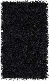 Koupelnový kobereček Kemen 80 x 160 cm černý