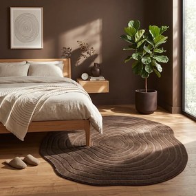 Hnědý koberec 160x230 cm Pebble – ESTE