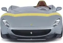 Bburago RACE+PLAY Ferrari Monza SP1 stříbrná / 1:24 / od 3 let