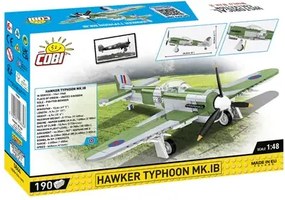 COBI 5864 II WW Hawker Typhoon Mk. IB / 190 kostek / 1:48 / od 6 let