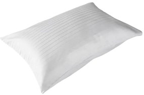 Dadka Povlečení atlas grádl Polycotton bílý pruh  140x220, 70x90 cm