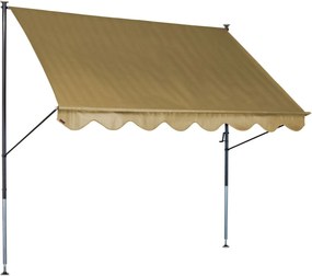 Angerer Svorková markýza »Standard Uni«, s ruční klikou. (400 cm, béžová)