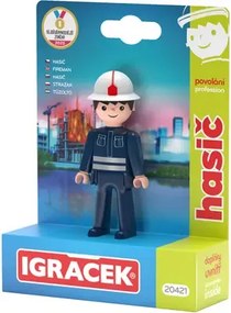 EFKO Igráček Hasič / Kloubová figurka s doplňky / 4 ks doplňků / od 3