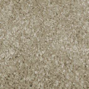 Flair Rugs koberce Kusový koberec Shaggy Teddy Natural kruh Rozměry koberců: 133x133 (průměr) kruh