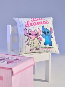 Sinsay - Povlak na polštář Stitch - bílá