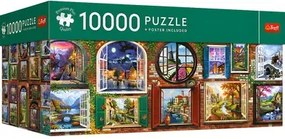 TREFL Puzzle Premium Plus Quality Okna čtyř ročních období / 10000 díl