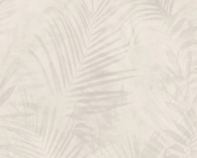 Vliesová tapeta béžová, krémová, šedá, taupe, džungle, listy 374113 / Tapety na zeď 37411-3 New Studio 2.0 (0,53 x 10,05 m) A.S.Création
