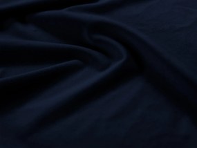 Rohová třímístná pohovka pauline pravá 228 cm samet modrá MUZZA