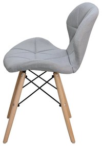 Idea IDEA Jídelní židle ALFA šedá látka