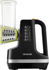 SENCOR SSG 4301BK černá / Kráječ / 5 nástavců / 150W