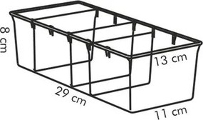 TESCOMA Zásobník na sáčky s kořením 4FOOD 29 x 13 cm