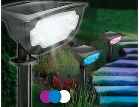 Verk Group Barvy solárních zahradních lamp poháněných led svítidly