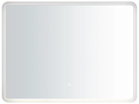 Nordlux 2310271000 Dovina, zrcadlo s osvětlením, 20W LED 4000K, s vypínačem, 60x80cm, IP44
