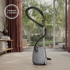 Electrolux EB61A5UG světle šedá / Sáčkový vysavač / 750 W / 3.5 L / 73