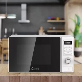 Midea MAM720C2AT bílá / Mikrovlnná trouba / 700 W / 20 l