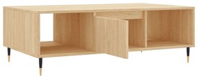 Konferenční stolek dub sonoma 104 x 60 x 35 cm kompozitní dřevo - Default Title