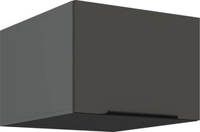ARIA pi | horní skříňka 50 NAGU-36 1F výklopná | 50 cm | HLUBOKÁ | ANTI FINGERPRINT povrch | antracit/šedá grafit