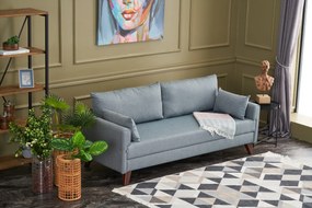 Hanah Home Rozkládací pohovka BELLA modrá 208 cm 825BLC1688