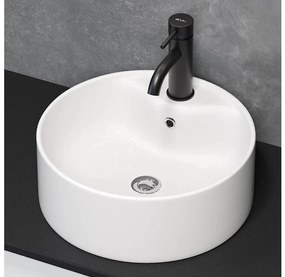 BATH DELUXE 06-038-09-11-00 - Umyvadlo na desku VIKEDAL pr. 38 cm keramika/bílá