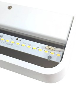 Koupelnové nástěnné světlo Arcos s LED 15 cm chrom