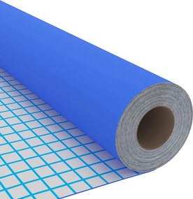 Samolepící tapeta na nábytek modrá vysoký lesk 500 x 90 cm PVC 326145