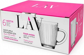 Lav hrnky Hestia 250 ml 6 ks