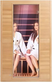 Far Infrared Wooden Sauna Room Domácí sauna Spa pro 2 osoby 1800 W