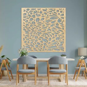 Dřevěný vyřezávaný obraz mandala – Moderní dekorace| SENTOP PR0285