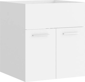 Set koupelnového nábytku bílý dřevotříska 3071216