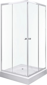 Novoterm Modul sprchového koutu NV-Olga SC Element CHR 70, chrom/transparent - bez vaničky