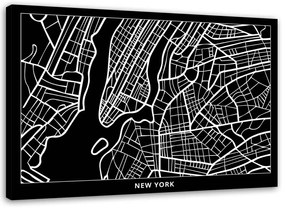Gario Obraz na plátně Plán města New York Rozměry: 60 x 40 cm