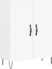 vidaXL Skříň highboard 69,5 x 34 x 180 cm kompozitní dřevo [3189245] Barva: Bílá