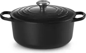 Le Creuset Signature Hrnec s poklicí 26 cm černá