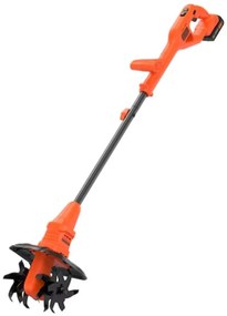 BLACK+DECKER Zahradní technika - 18V AKU kultivátor, 1x aku 2,0 Ah Li-Ion, nabíječka BETL1820L-QW