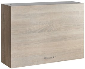 Aqualine Aqualine, KERAMIA FRESH skříňka horní výklopná 70x50x20cm, dub platin, 52364
