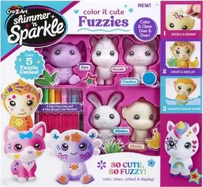 MAC TOYS Cra-Z-Art Malování roztomilých zvířátek / Vybarvovací sada /