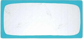 Jersey prostěradlo středně tyrkysové na výšku matrace do 20 cm Velikost: 220 x 200