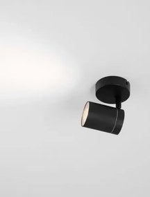 LED černé designové stropní svítidlo Alma