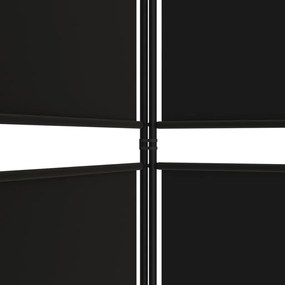 vidaXL 6dílný paraván 300x200 cm textil [350238] Barva: antracitová