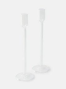 Sinsay - Vysoké skleněné svícny 2 pack - clear