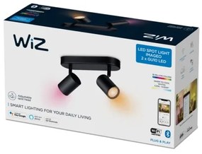 WiZ - LED RGBW Stmívatelné bodové svítidlo IMAGEO 2xGU10/4,9W/230V Wi-Fi