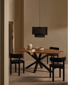 Černé stínidlo ø 60 cm Mariela – Kave Home
