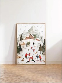 Tištěný obraz s rámem 30x40 cm – Wallity